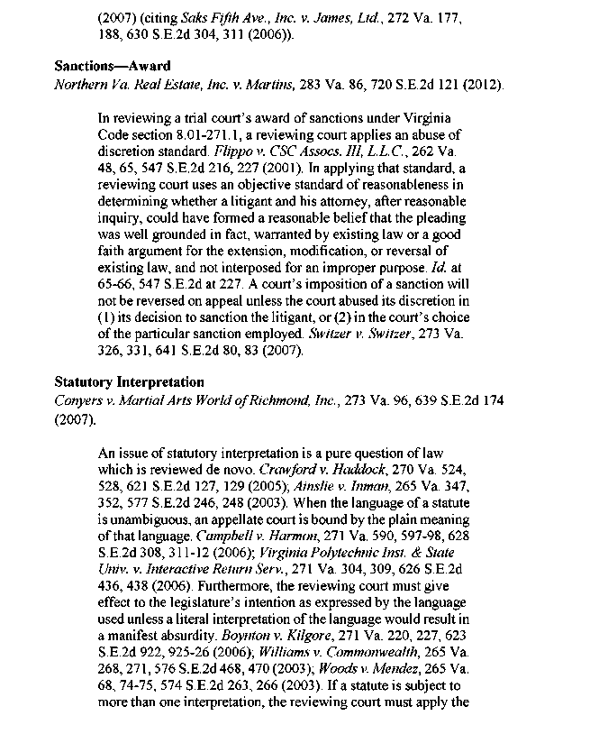 Appendix 2-4 Standards of Review on Appeal—some Examples - vLex United ...