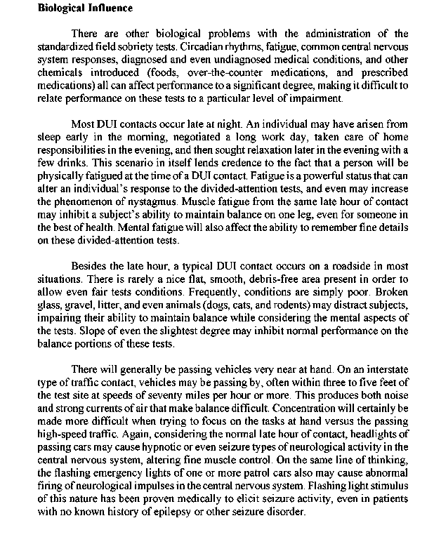 Appendix 7-2 Understanding Standardized Field Sobriety Testing - vLex ...